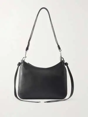 Phoebe Philo Gig Small Leather Shoulder Bag - Black