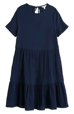 SEASALT CORNWALL Pebble Comb Organic Cotton Double Gauze Dress