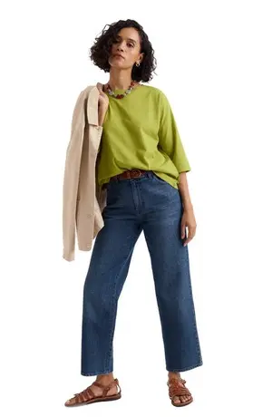 SEASALT CORNWALL Tremayne Quay Organic Cotton Top
