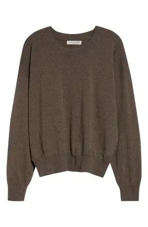 Johnstons Of Elgin Jessie Cashmere Crewneck Sweater - Heathcot Colourway
