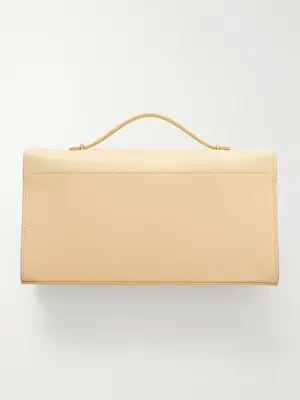 DEMELLIER The Vancouver Leather Clutch - Neutrals