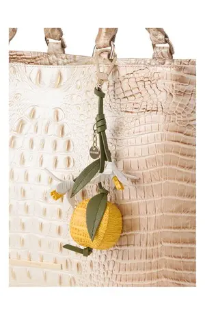 Brahmin Leather Bag Charm