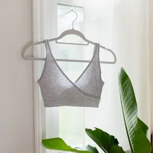 BRABAR Cotton Stretch Rib U-back Sports Bralette