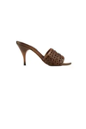 Miu Miu Woven High Heel Pumps - Multicolor