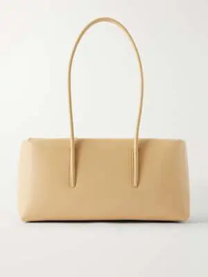 DEMELLIER The Stockholm Full Grain Leather Shoulder Bag - Neutral
