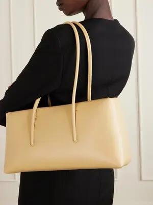 DEMELLIER The Stockholm Leather Shoulder Bag - Neutrals