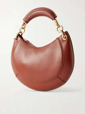 Chloé Banana Leather Shoulder Bag - Tan