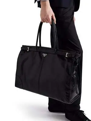 Prada Bonnie Leather Shopping Bag