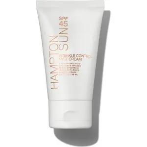 HAMPTON SUN Spf 45 Wrinkle Control Face Cream 2 Oz
