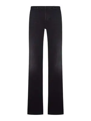 Gucci Stretch Cotton Denim Trousers - Black