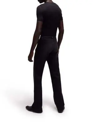Gucci Stretch Cotton Denim Trousers - Black
