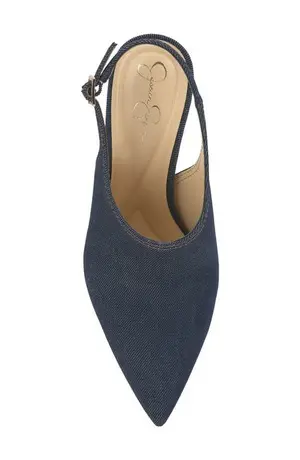 Jessica Simpson Pavie Slingback Pump - Indigo