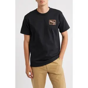 Brixton Emery Graphic T-shirt - Black
