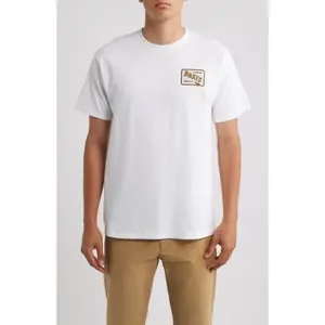 Brixton Emery Graphic T-shirt - White