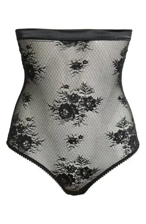 Simone Perele Louise High Waist Briefs - Black
