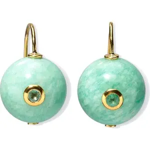 LIZZIE FORTUNATO Comet Amazonite Drop Earrings - Blue