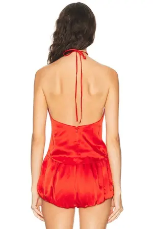 SEROYA Beckham Tank In Red