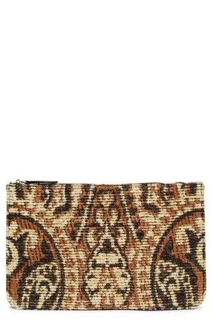TOTEME Threefold Paisley Clutch