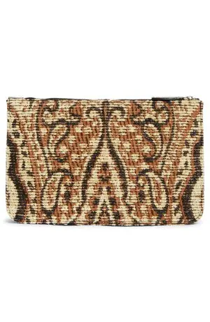 TOTEME Threefold Paisley Clutch