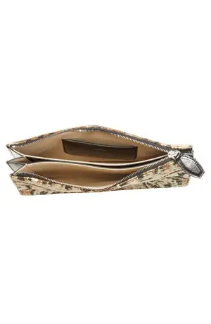 TOTEME Threefold Paisley Clutch