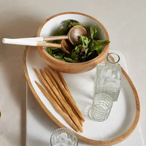 BE HOME Madras Curva Footed Bowl