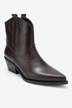FOREVER & ALWAYS SHOES Elia Leather Western Boot