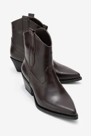 FOREVER & ALWAYS SHOES Elia Leather Western Boot