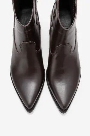 FOREVER & ALWAYS SHOES Elia Leather Western Boot