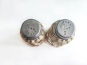 BE HOME Seagrass Salt & Pepper