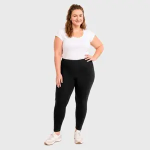 CITY THREADS USA-MADE Soft 100% Cotton Plus Size Leggings