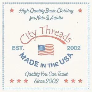 CITY THREADS USA-MADE Soft 100% Cotton Leggings