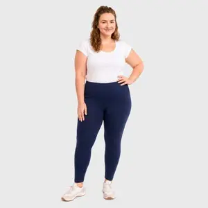 CITY THREADS USA-MADE Soft 100% Cotton Plus Size Leggings