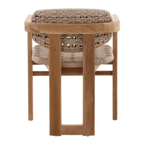 DOVETAIL FURNITURE Jessamine Outdoor Dining Chair