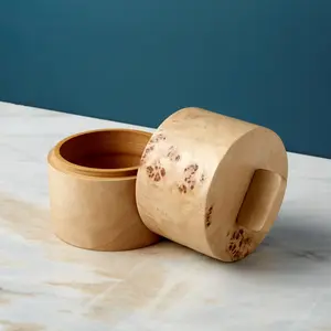 BE HOME Uma Burl Wood Box