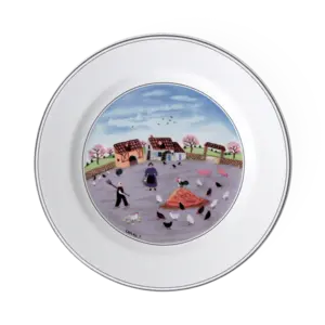 VILLEROY & BOCH Design Naif Salad Plate #3 Country Yard - None
