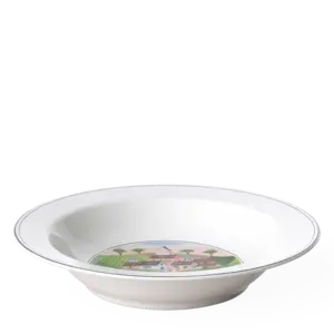 VILLEROY & BOCH Design Naif Rim Cereal Bowl #3 Wedding Procession