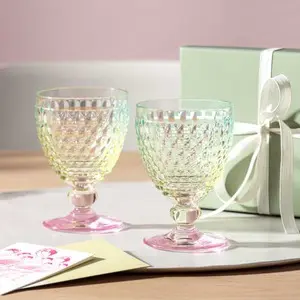 VILLEROY & BOCH Boston Pearl Red Wine Set Of 4 - None