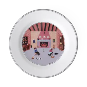 VILLEROY & BOCH Design Naif Salad Plate #5 The Fireside - None