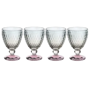 VILLEROY & BOCH Boston Pearl Water Goblet Set Of 4 - None