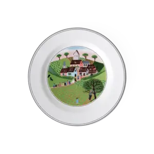 VILLEROY & BOCH Design Naif Bread & Butter Plate #3 Wedding Procession - None