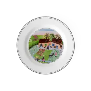 VILLEROY & BOCH Design Naif Bread & Butter Plate #5 Family Farm - None