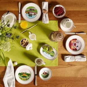 VILLEROY & BOCH Design Naif Rim Soup #6 Hunter & Dog