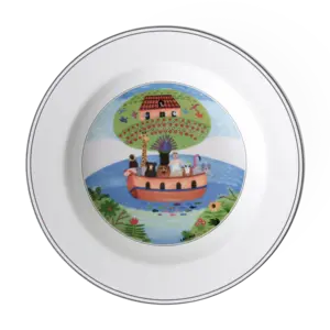 VILLEROY & BOCH Design Naif Rim Soup #2 Noah's Ark - None