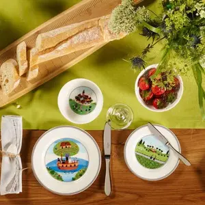 VILLEROY & BOCH Design Naif Fruit Dish Set Of 6