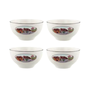 VILLEROY & BOCH Design Naif Rice Bowl Set Of 4 - None