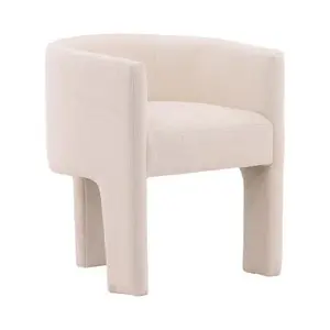 DOVETAIL FURNITURE Olivette Dining Chair - Cream