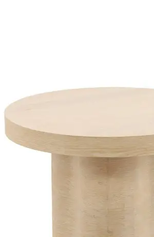 DOVETAIL FURNITURE Stellan Oak Side Table