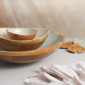 BE HOME Madras Oversized Bowl