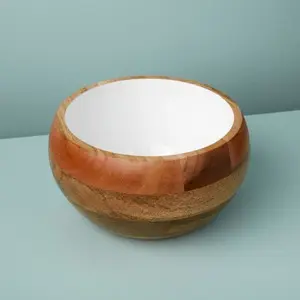 BE HOME Madras Round Bowl