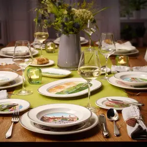 VILLEROY & BOCH Design Naif Rim Soup #4 Old Village Square